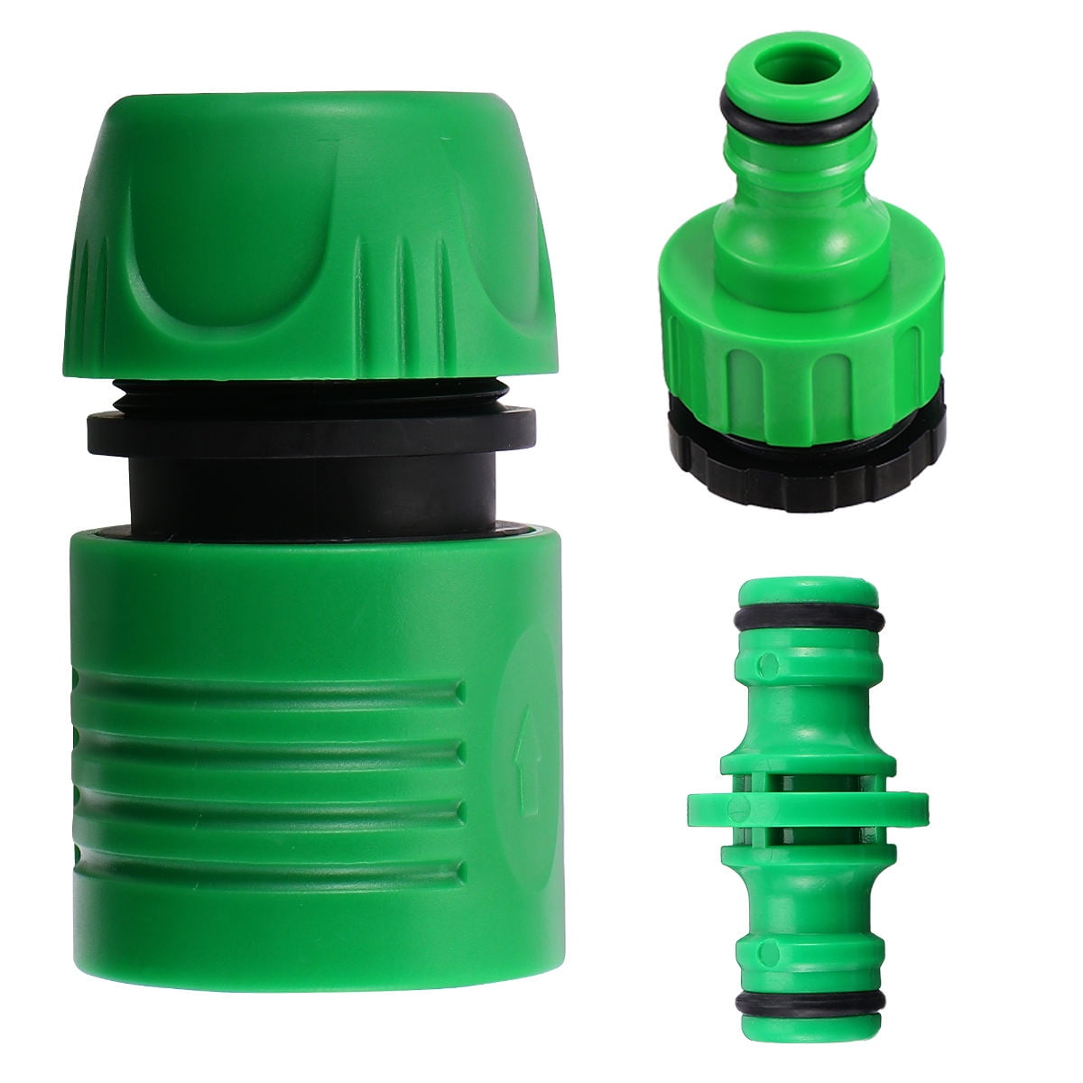 Worgeous Garden Hose Connector with Quick Connectors for 1/2 Inch Pipes ...