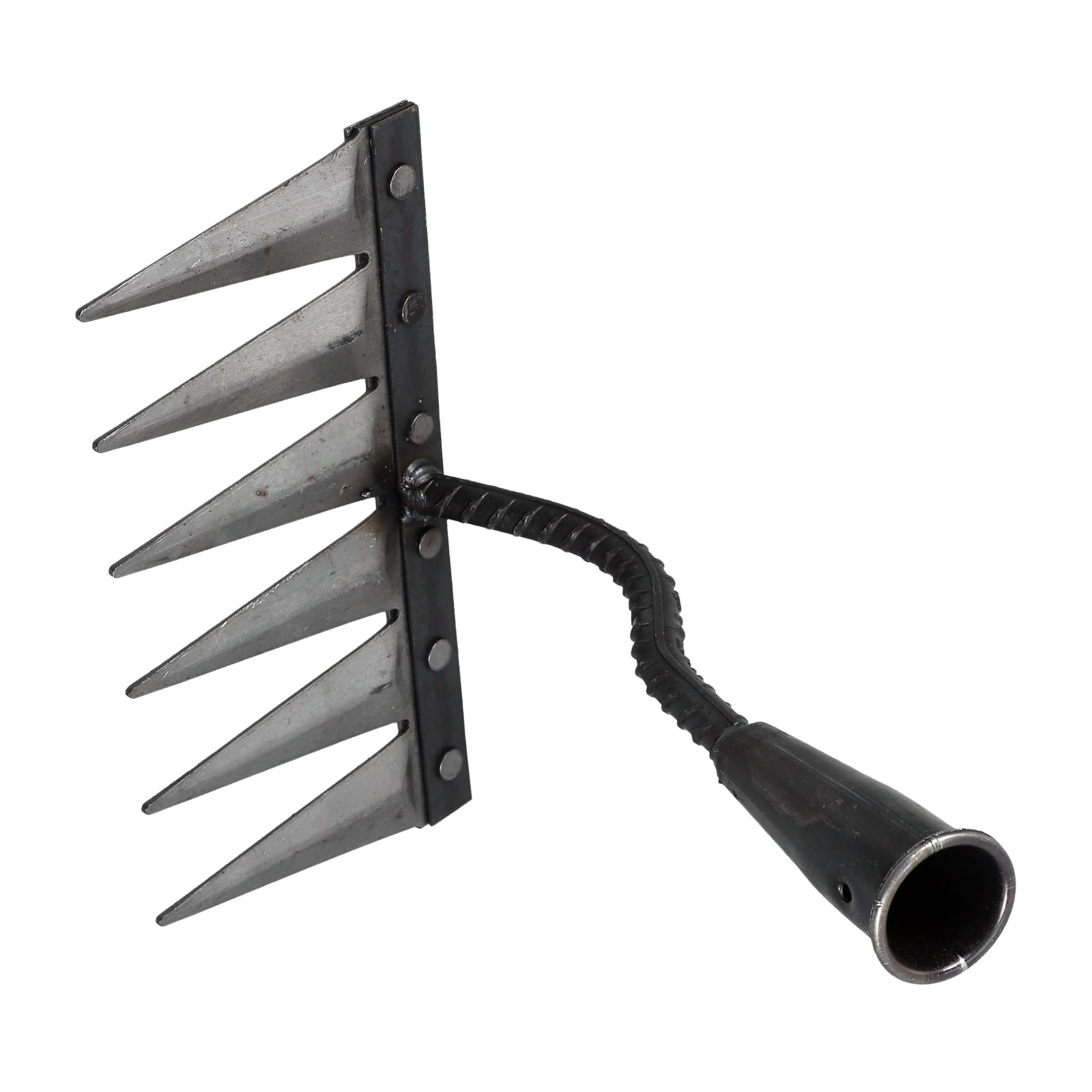 Worgeous Gardening Hand Rake Heavy Duty Steel Rake For Weeding Soil ...