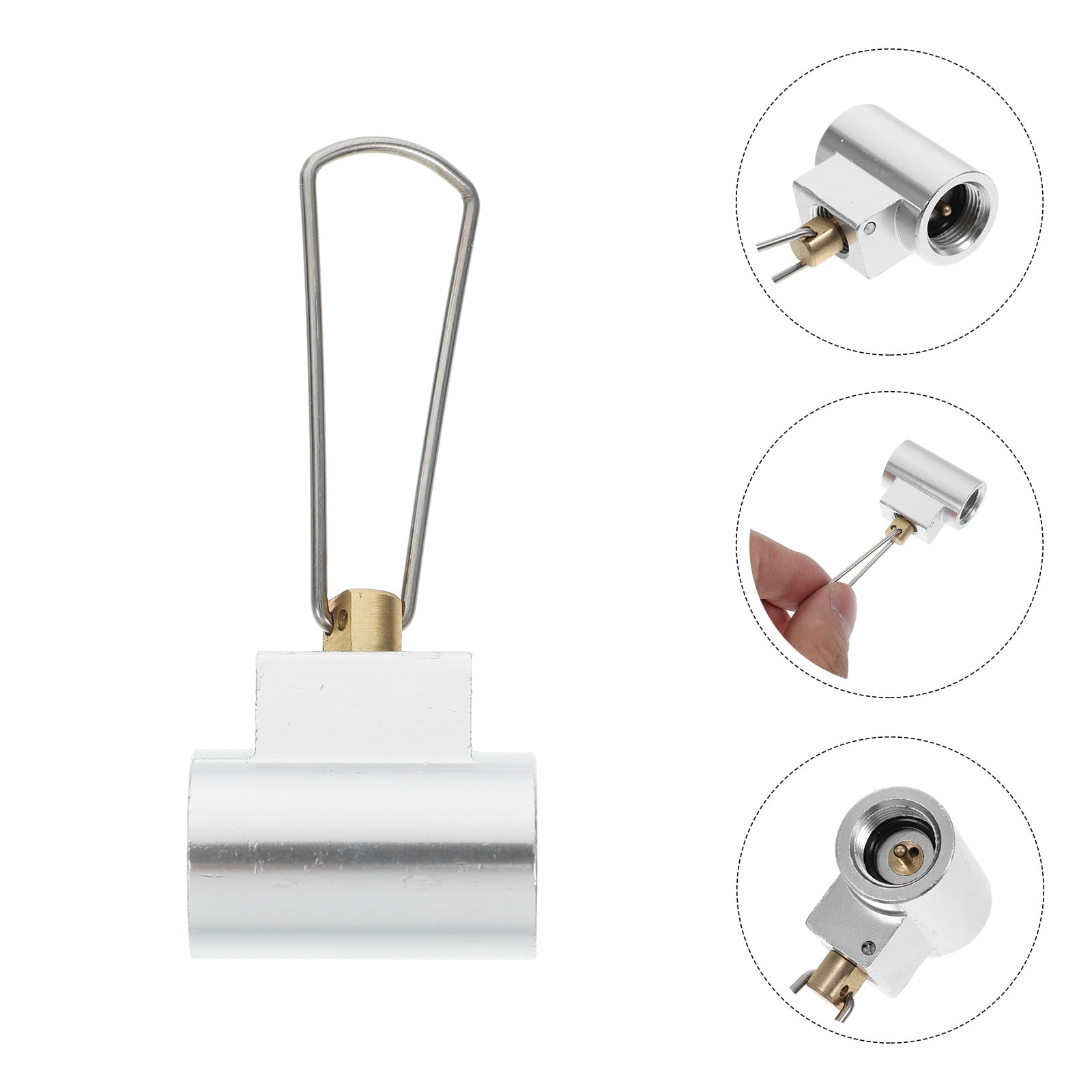 Worgeous Gas Cylinder Adapter Stove Convert Connector Camping Accessory ...