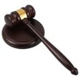WHAMVOX Wooden Gavel and Block Set for Toy Light Brown Crafted from ...