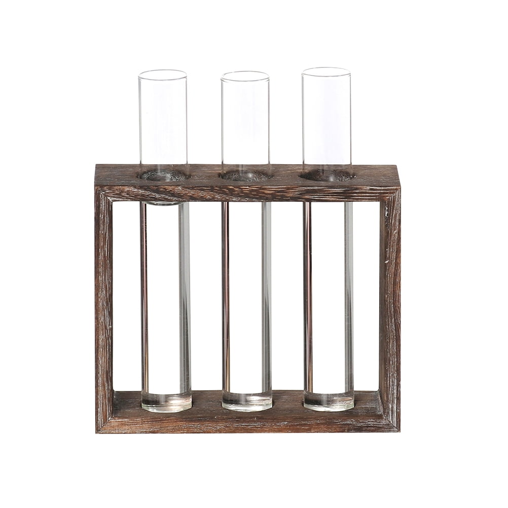Worgeous Glass Test Tube Vase Plant Terrarium Home Decor Plants Retro ...