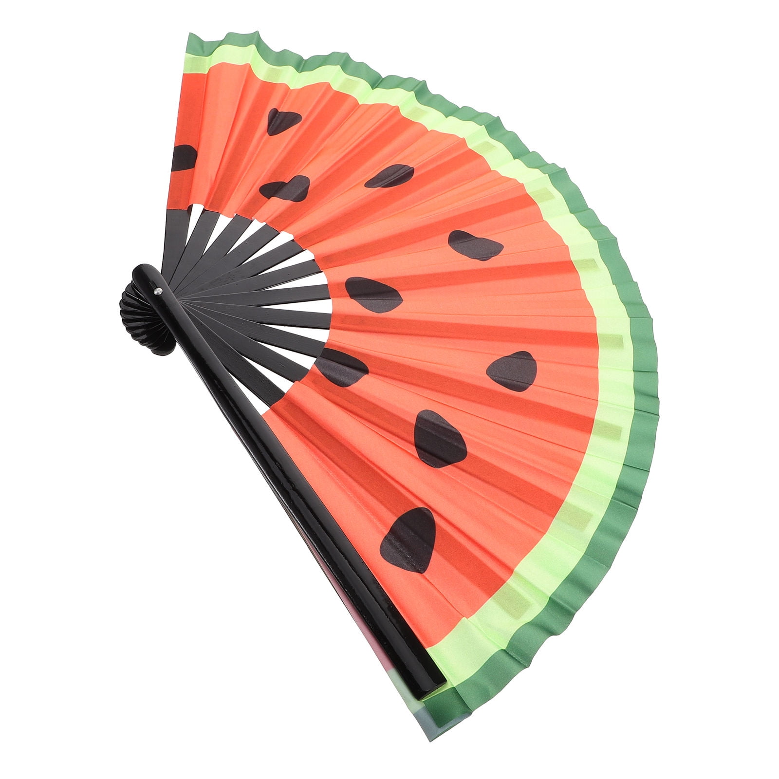 Worgeous Glowing Hand Fans Large Folding Hand Fans Japanese Watermelon ...