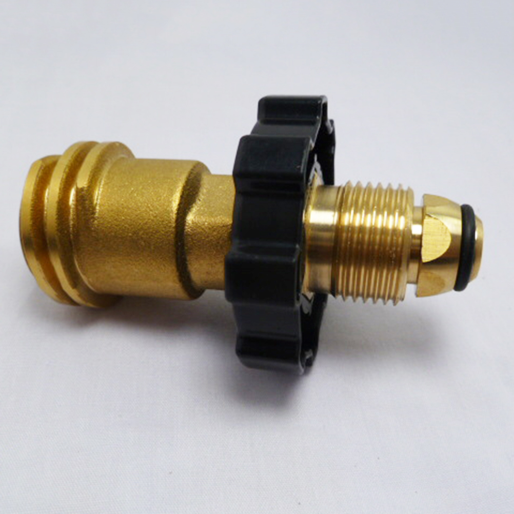 Worgeous Golden Metal Propane Adapter with Controlled Safety Device for ...