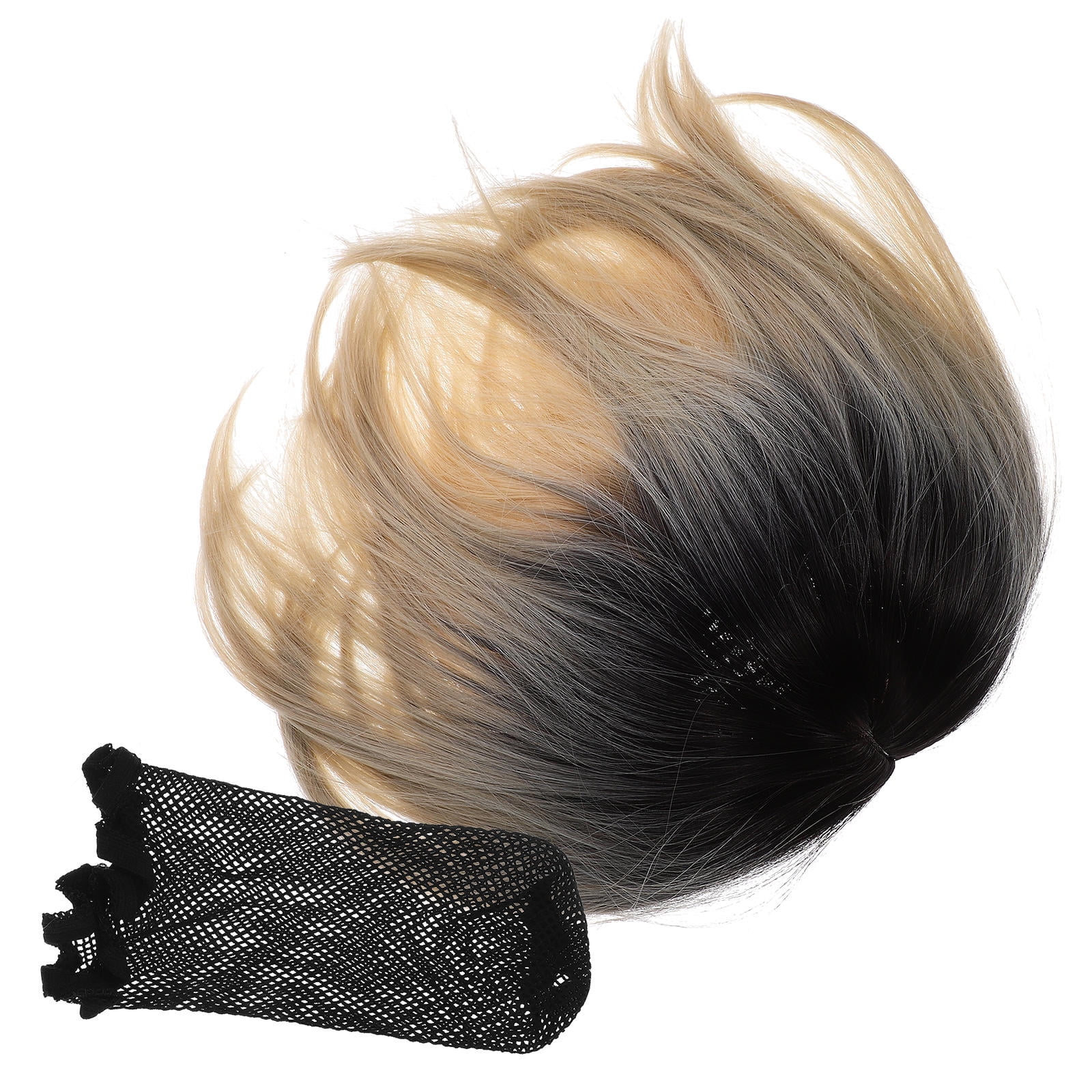 Milisten Fave Bob Wig Gradient Color Assorted Color 1 Piece 35x22in - Walmart.com