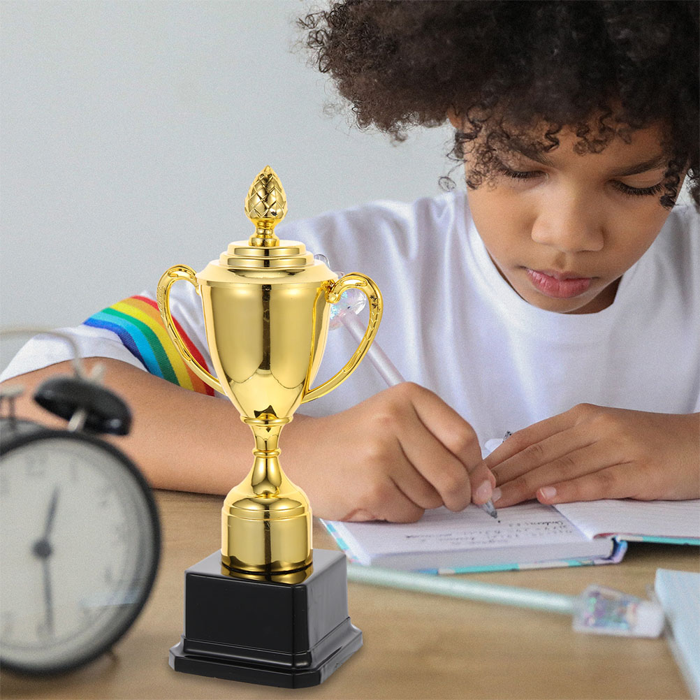 Worgeous Golden Plastic Trophy for Kids to Encourage and Celebrate ...