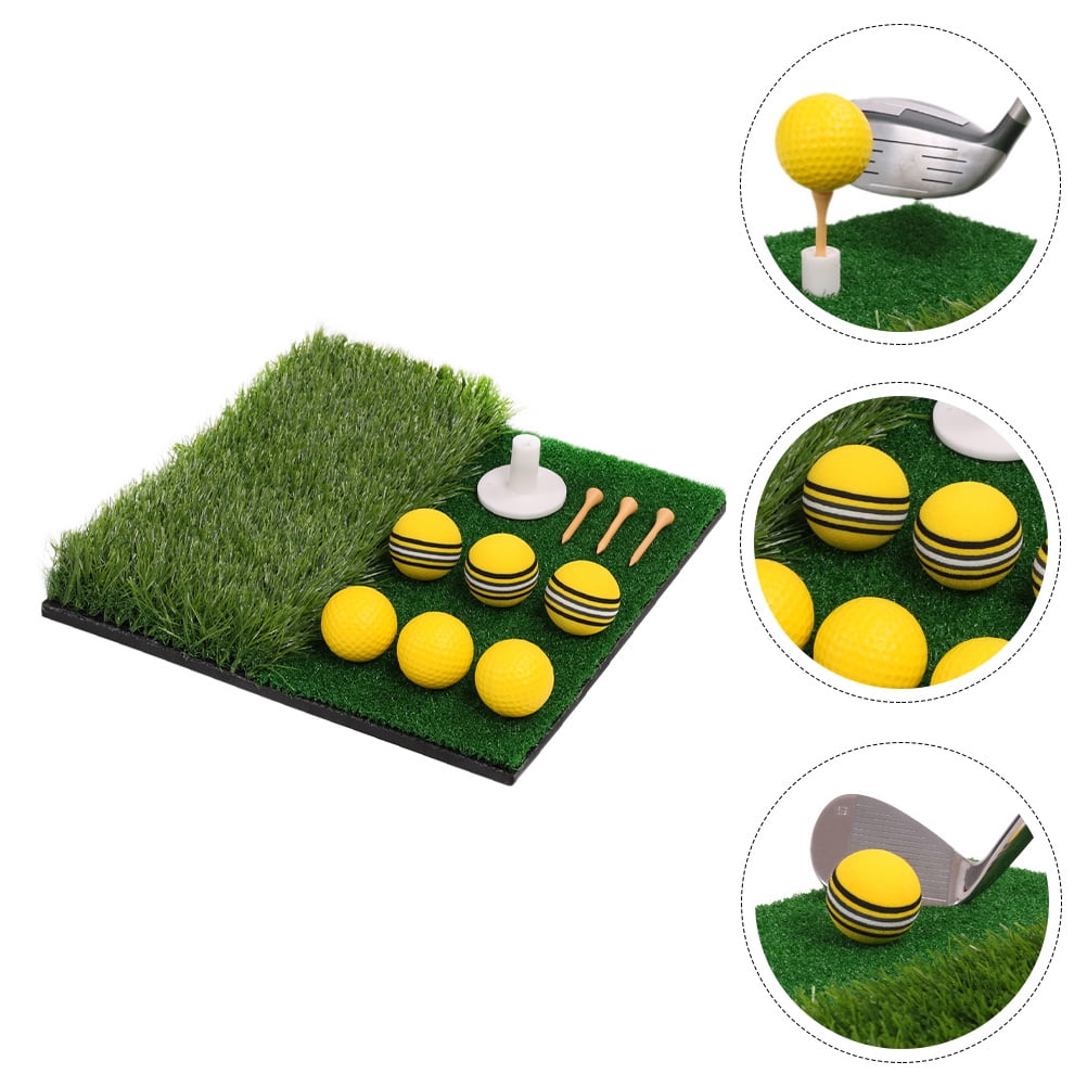 Worgeous Golf Practice Mat with Synthetic Turf for Use Green True Feel ...