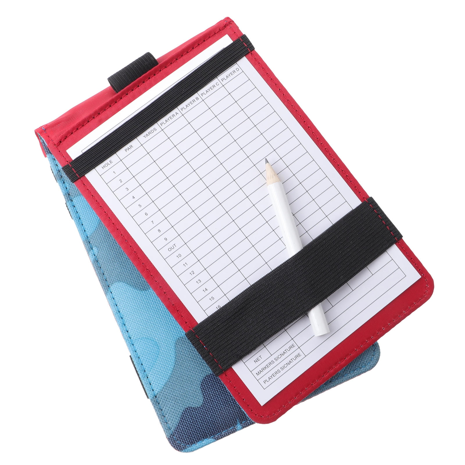 Worgeous Golfs Scorecards Book Balls Scorebook Notebook Man Camouflage ...