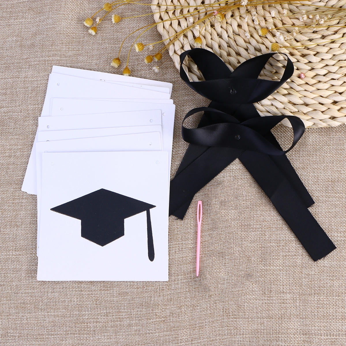 Worgeous Graduation Decorative Bunting Banner Congratulations Sign for ...