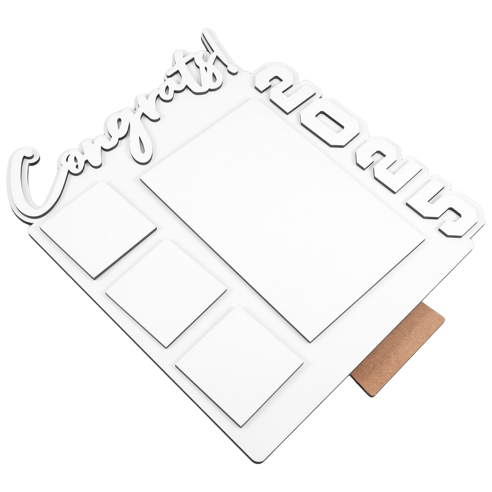 Worgeous Graduation Sublimation Blank Photo Frame DIY 2025 Graduation ...