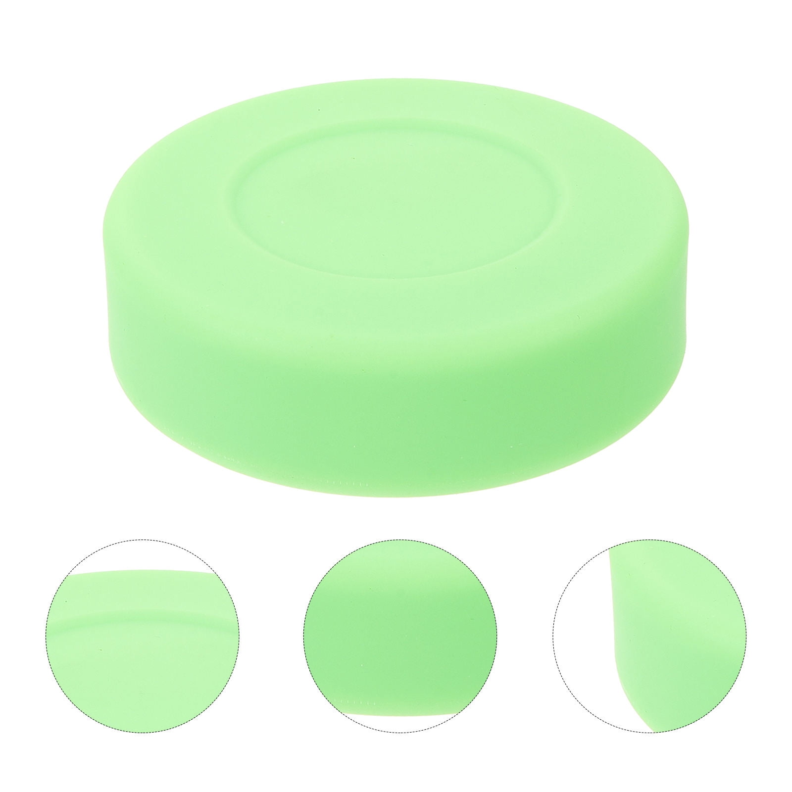 Masteelf Green Pvc Ice Hockey Puck for Training and Practicing Players ...