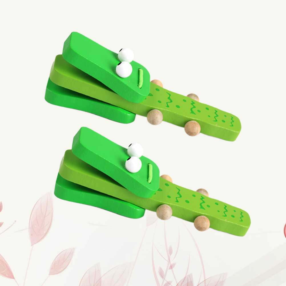 Worgeous Green Plastic Hand Clappers for Kids Playing Lightweight ...