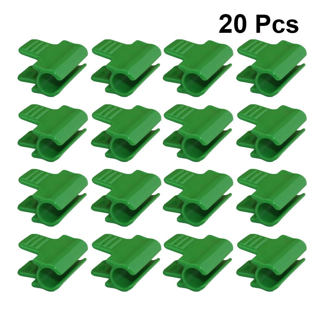 CIMAXIC Greenhouse Cover Clips Plastic Attach Netting Banner Frame ...