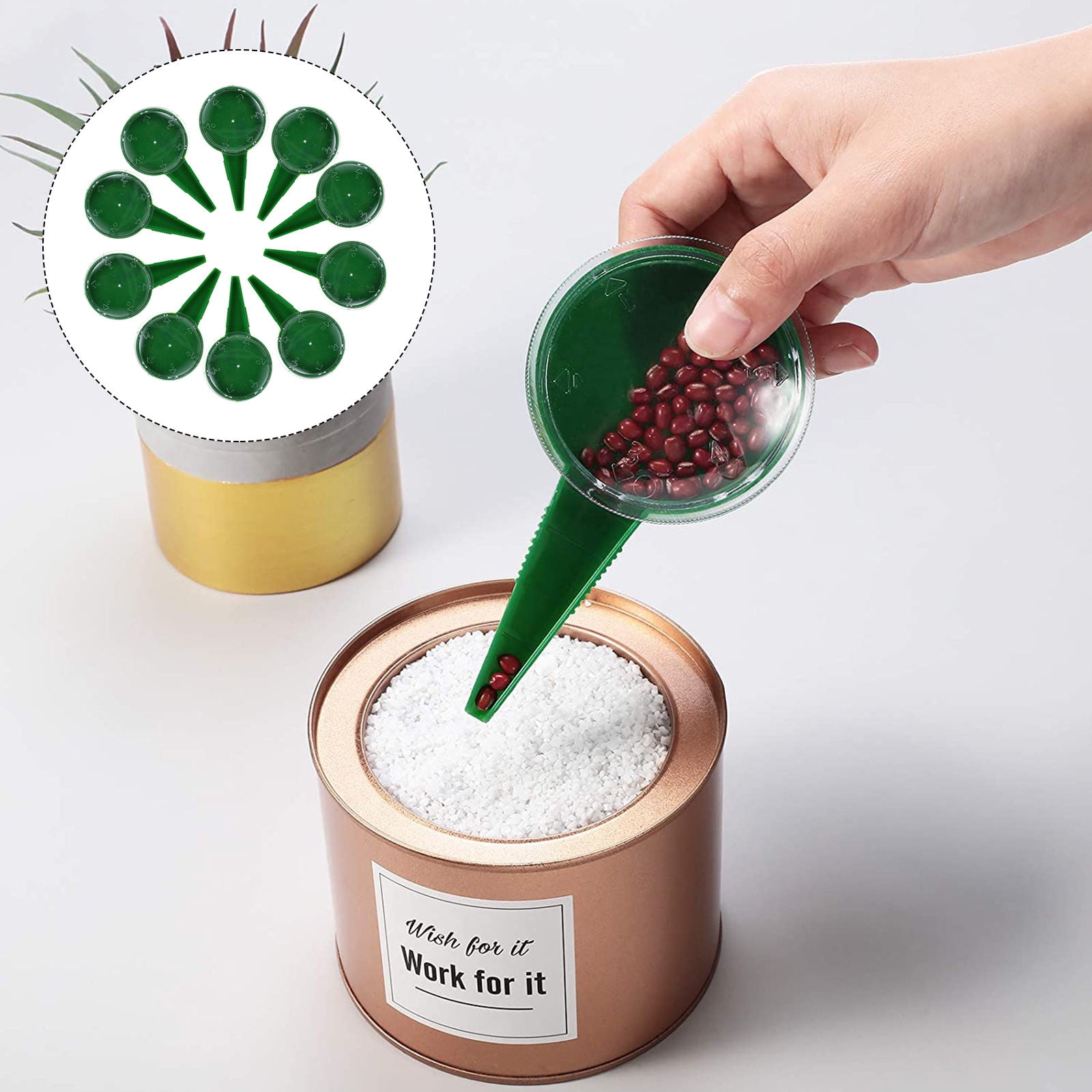 Worgeous Green Plastic Seeder Dial Tool for Use Lightweight and ...