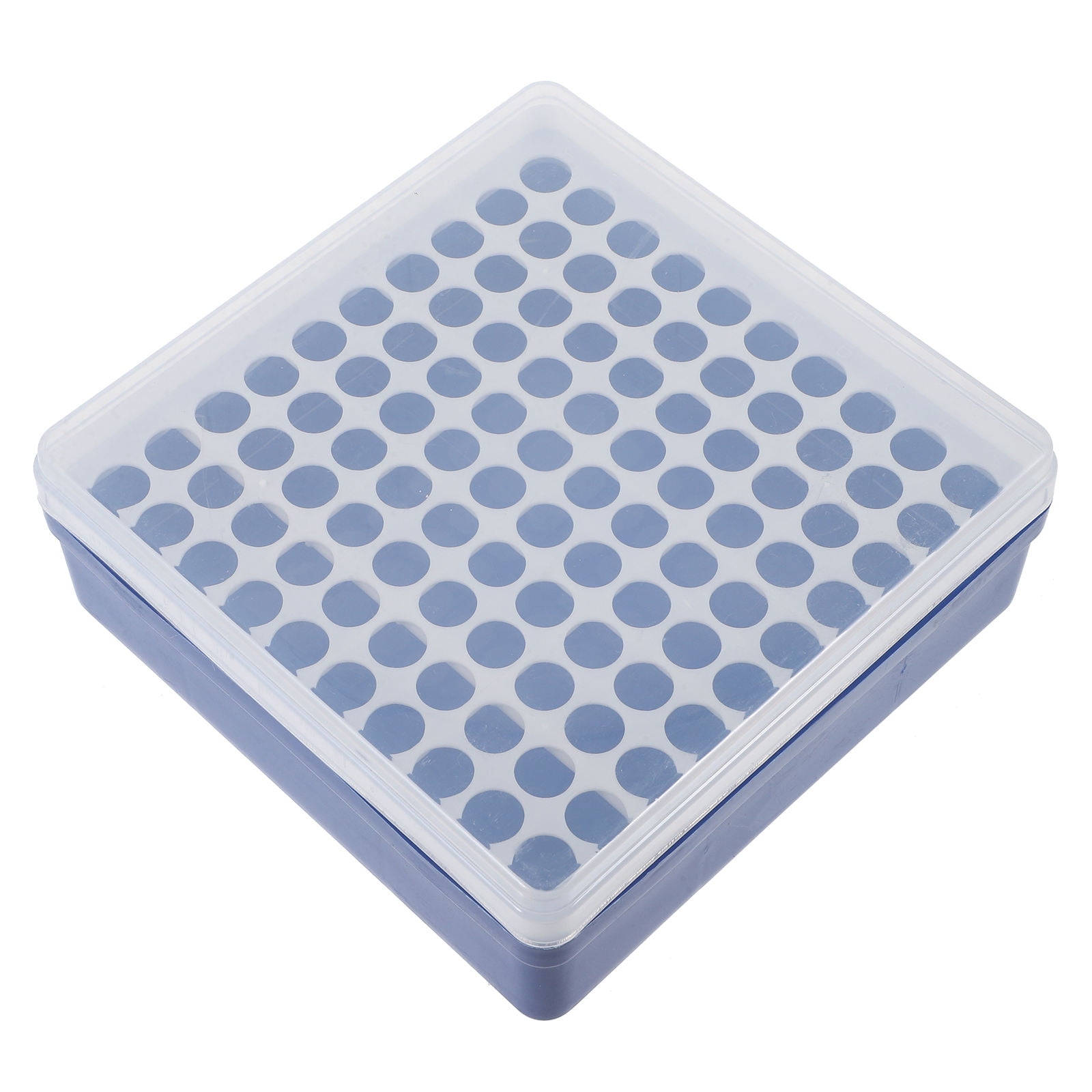 RENACLIPY Test Tube Stand Reusable Tubes Box Plastic Test Tubes ...