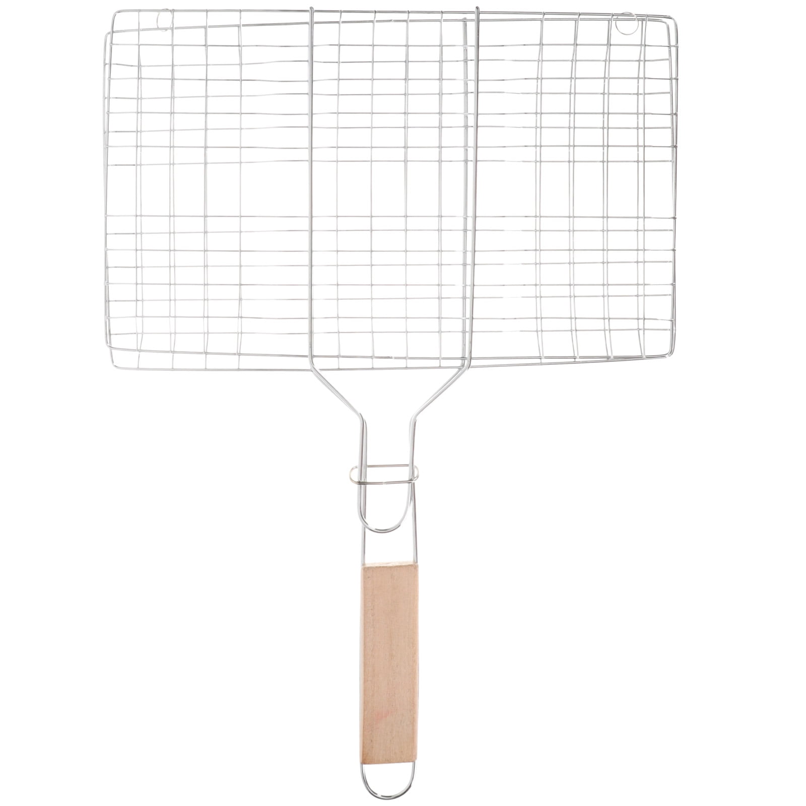 Worgeous Grill Rotisserie Fish Basket Grilling Skillet Burgers Tools ...