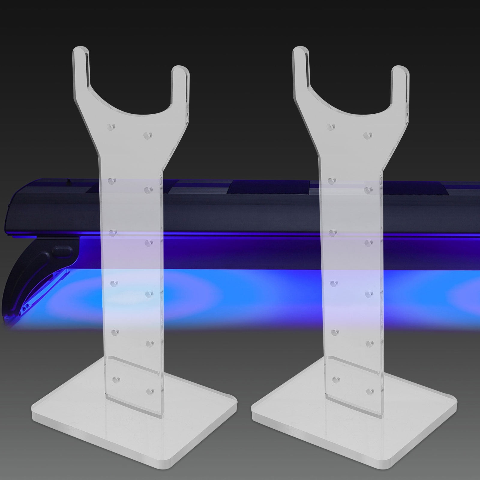 SWETRACE Grow Light Stand Rack Acrylic 1 Pair 10.2x4.7in - Walmart.com