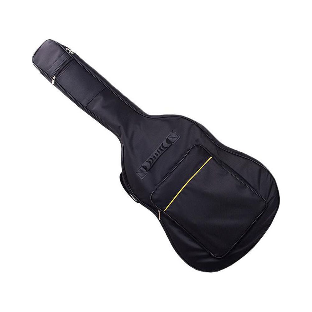 Worgeous Guitar Case 1Pack in Black with Rectangular Shape and Padded ...