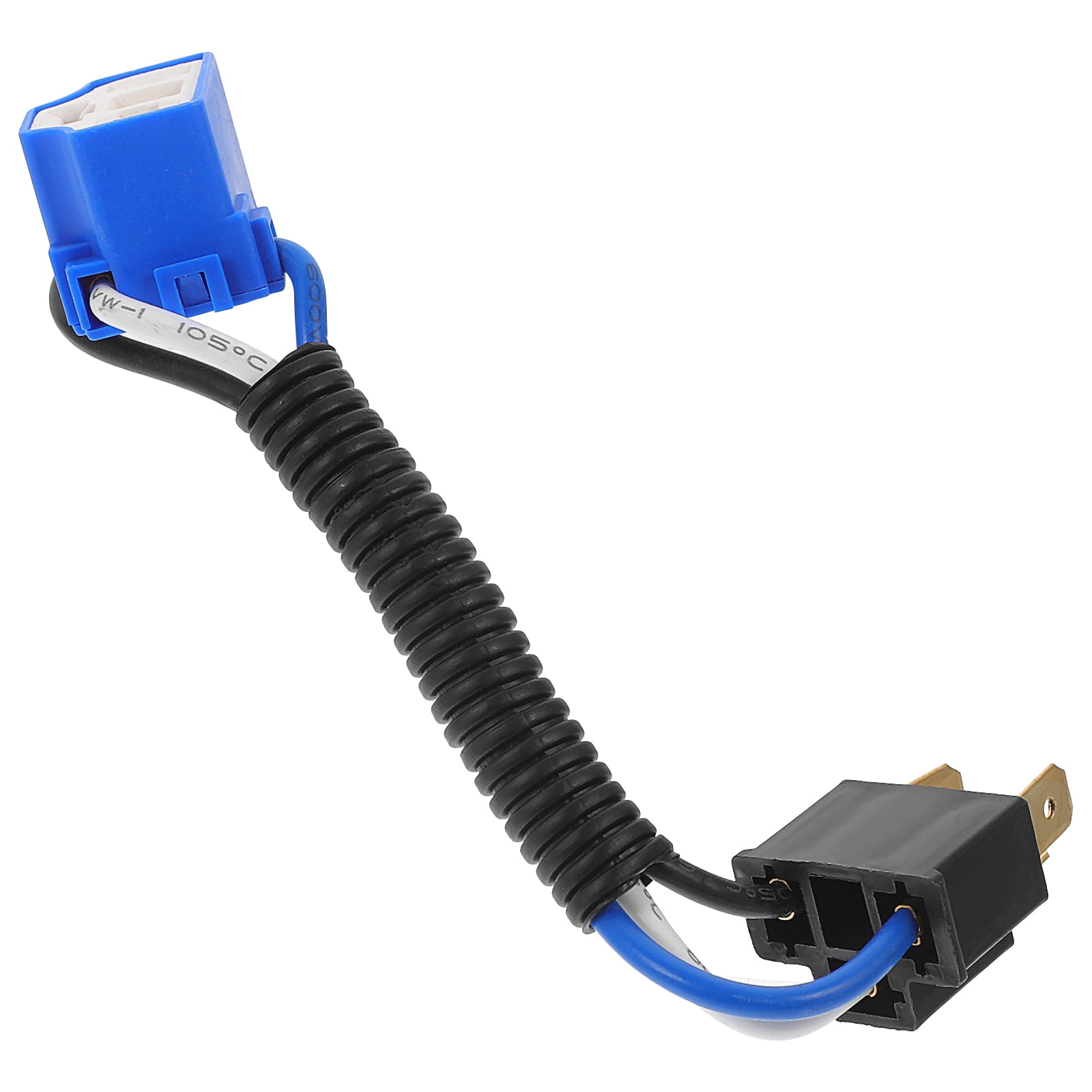 Worgeous H4 Connector Car Light Bulb Socket 15.00X5X2.50CM Black ...