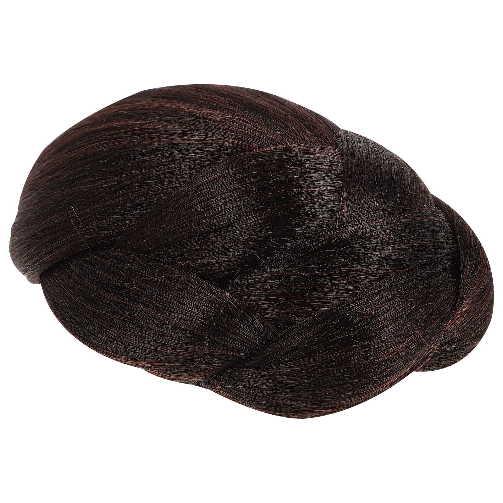 Raindrops Synthetic Fiber Hair Bun Extension Black for Women Bridal ...
