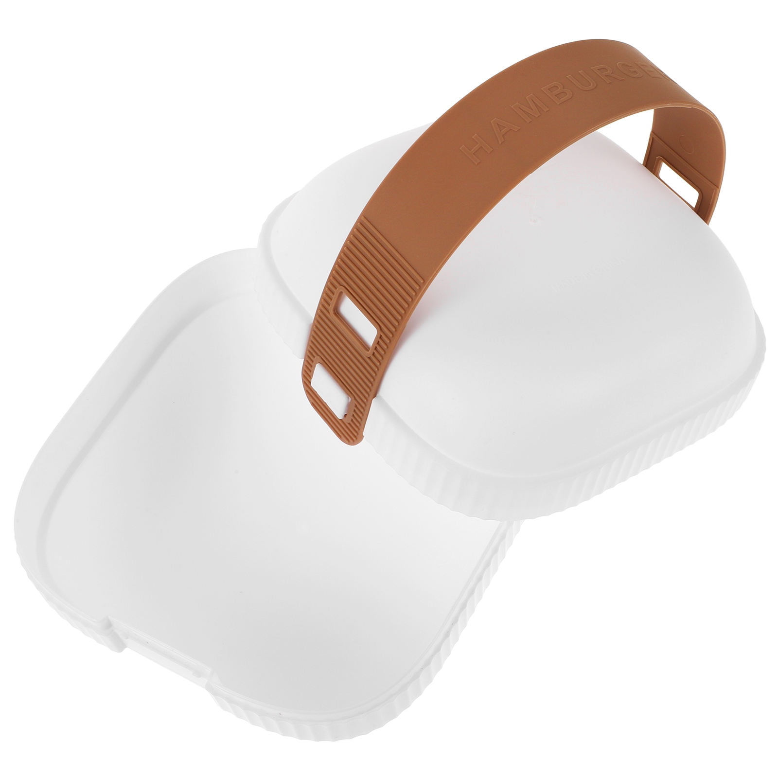 Worgeous Hamburger Keeper Sandwich Container Toast Bread Box with Lid ...