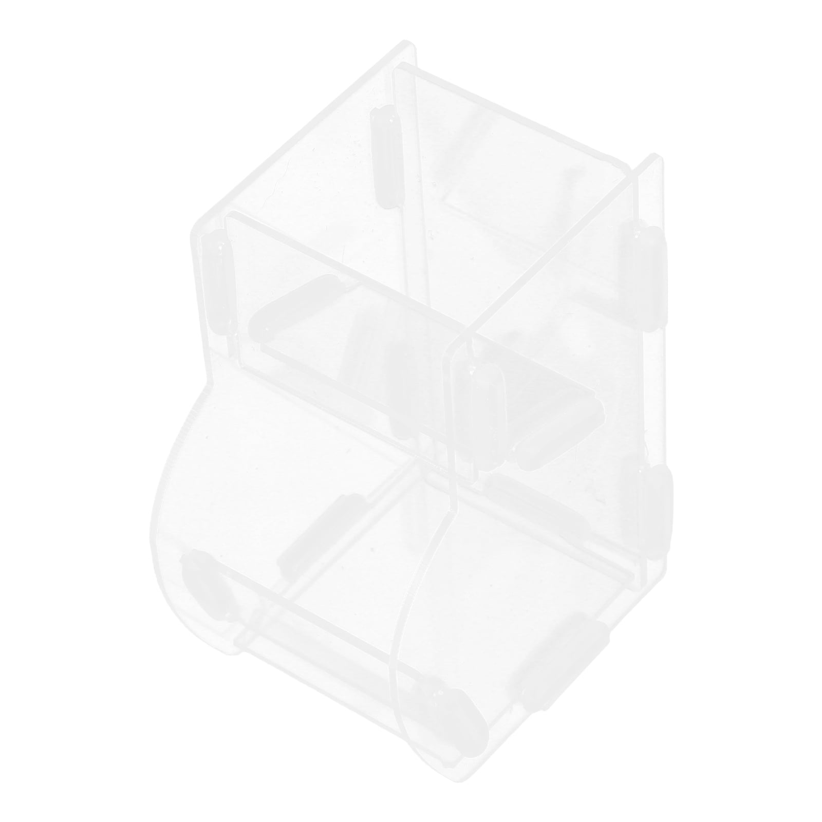 Worgeous Hamsters Feeder Automatic Food Dispenser Clear Acrylic Small ...