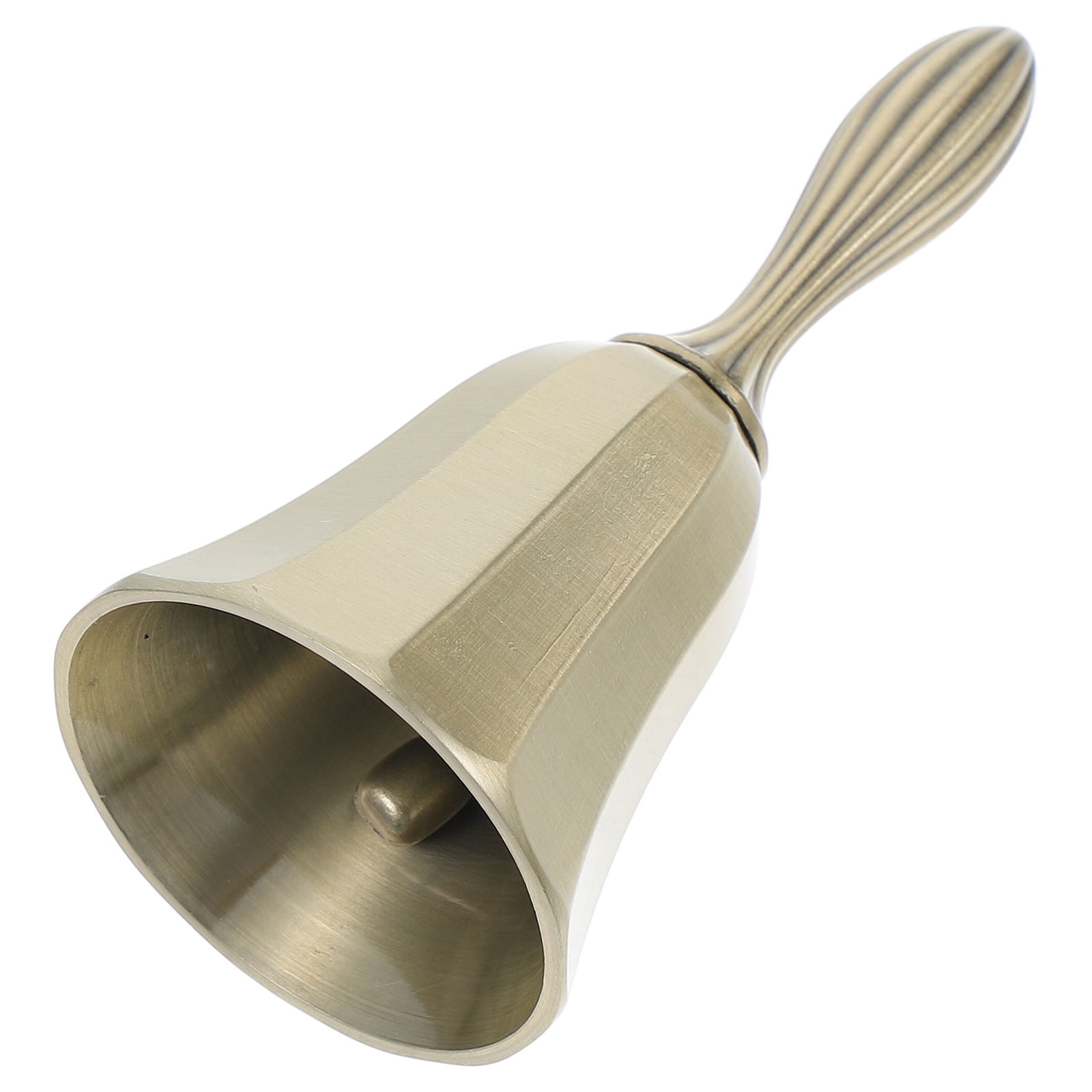 Golden Hand Bell for Home Versatile Use Super Loud Zinc Alloy Easy to ...