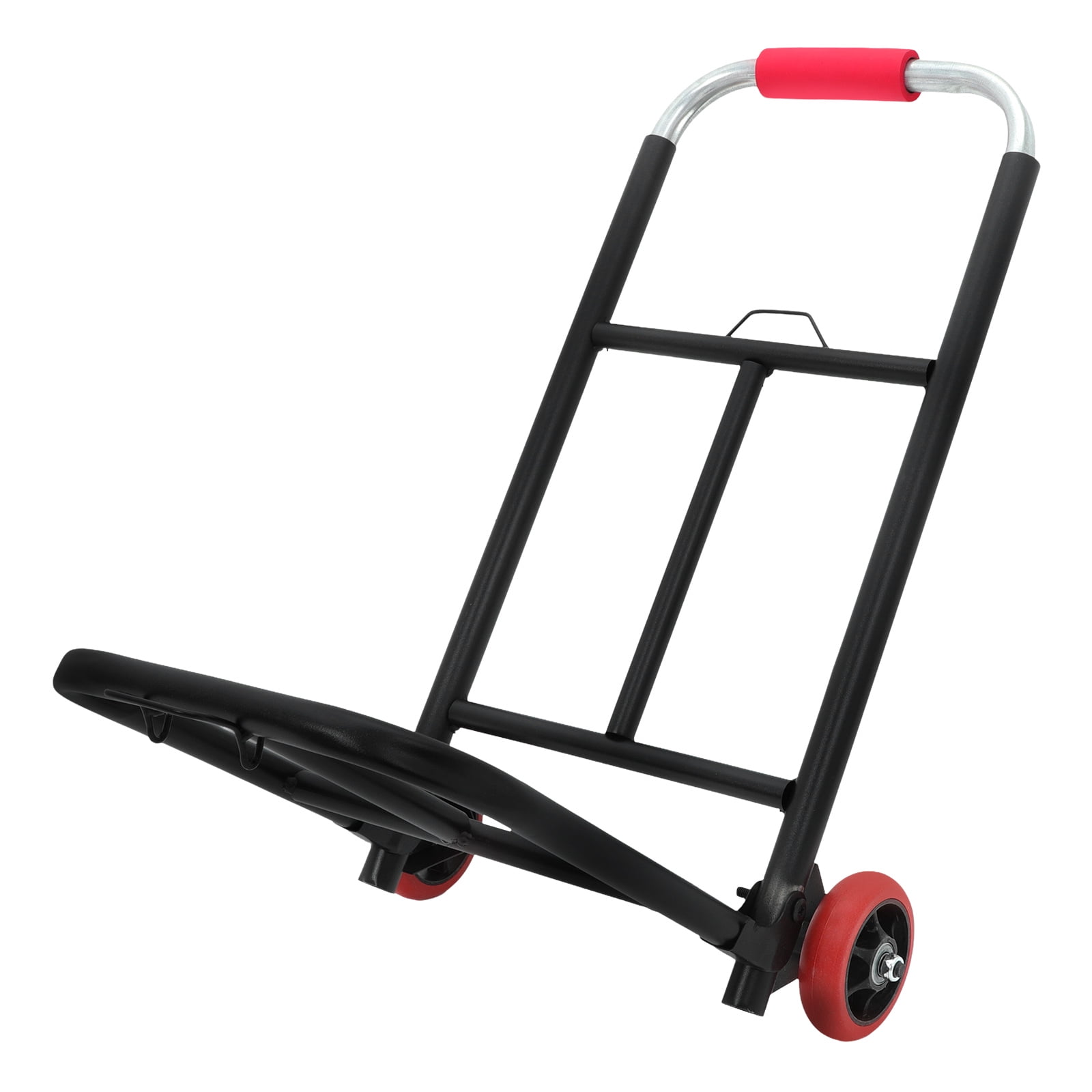 Worgeous Hand Cart Foldable Trolley Cart Shopping Dolly Cart Folding ...
