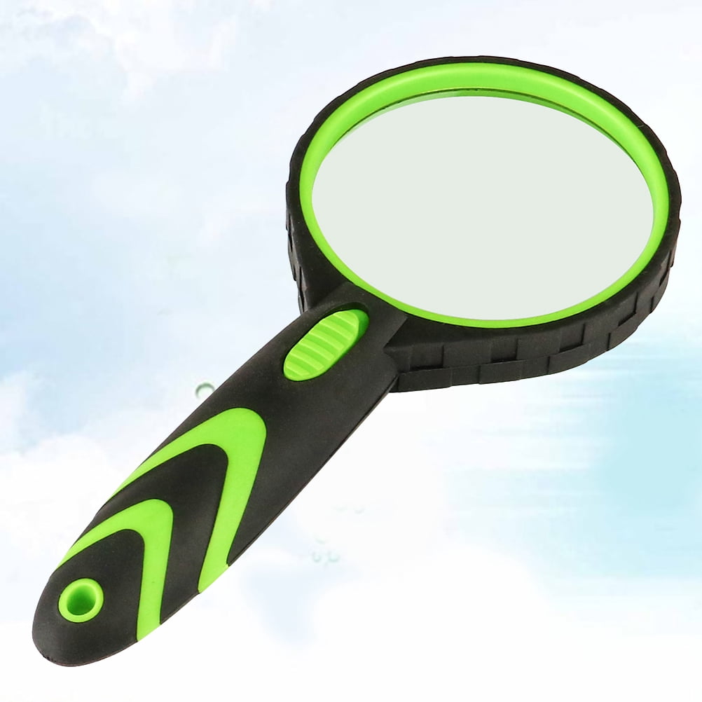 Worgeous Handheld Magnifier with 2 LED Lights for Better Lighting ...