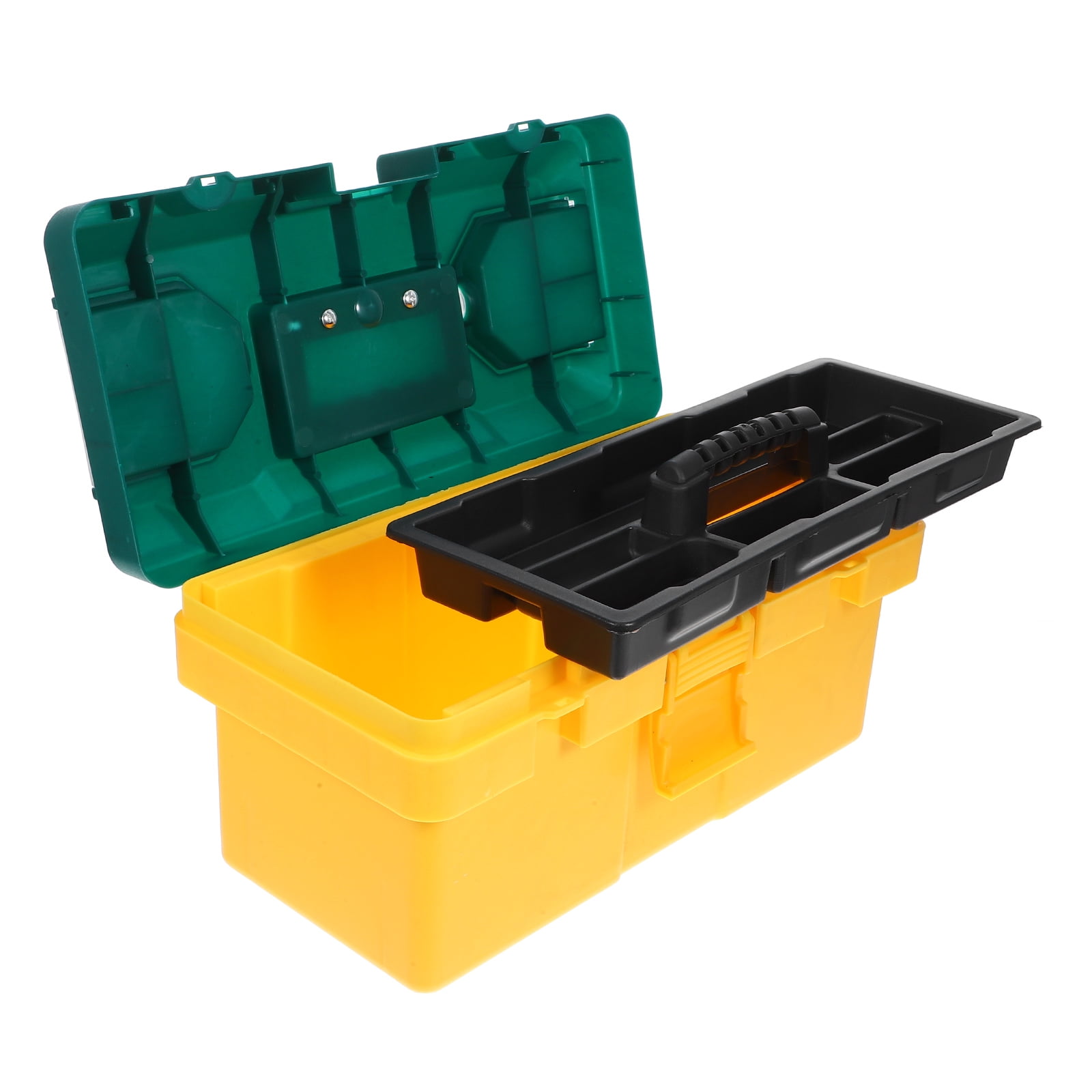 HOOWIFFY Multifunctional Plastic Toolbox Assorted Color for Storage ...