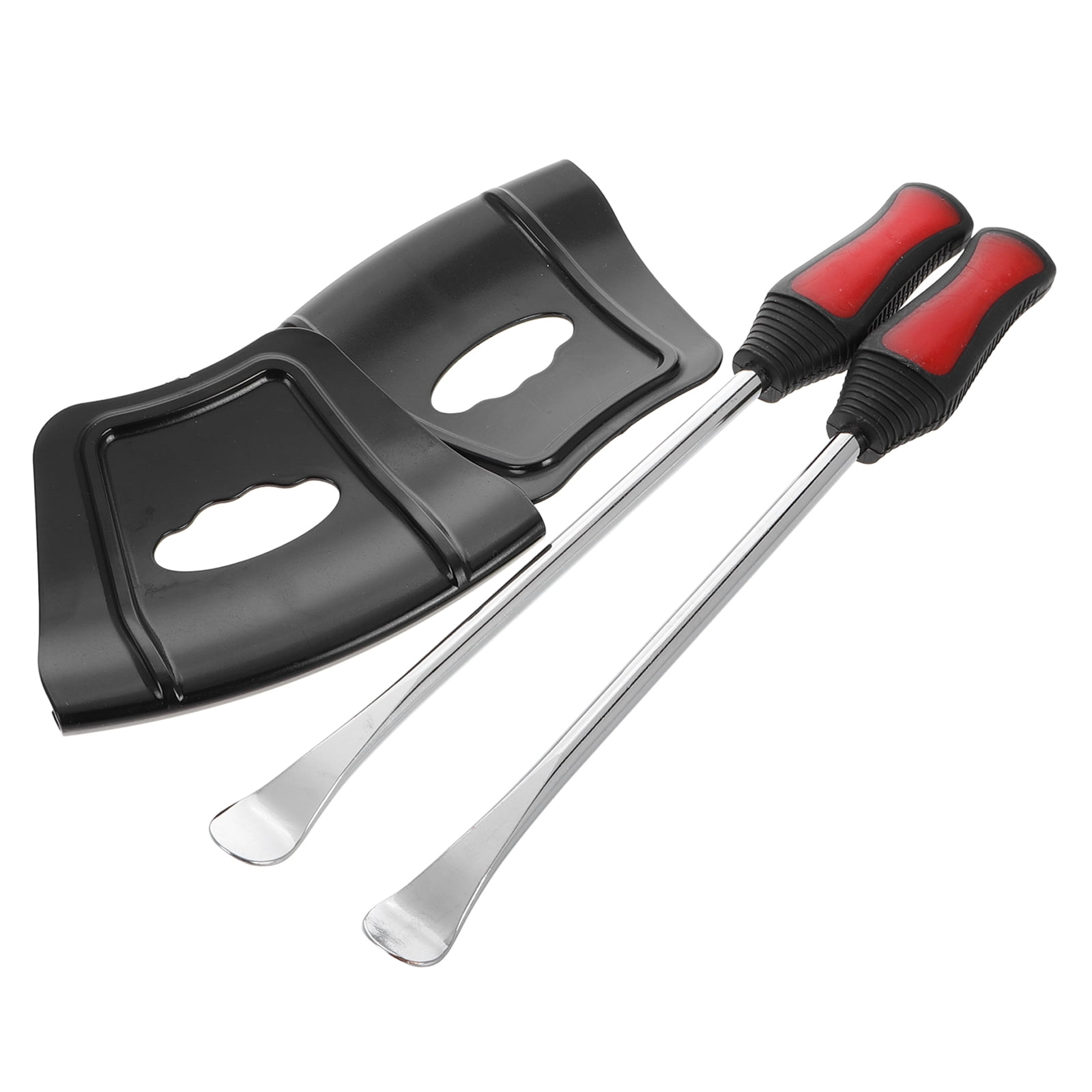 Worgeous Heavy-Duty Steel Tire Spoon Tool Kit Valve Stem Extenders Tire ...