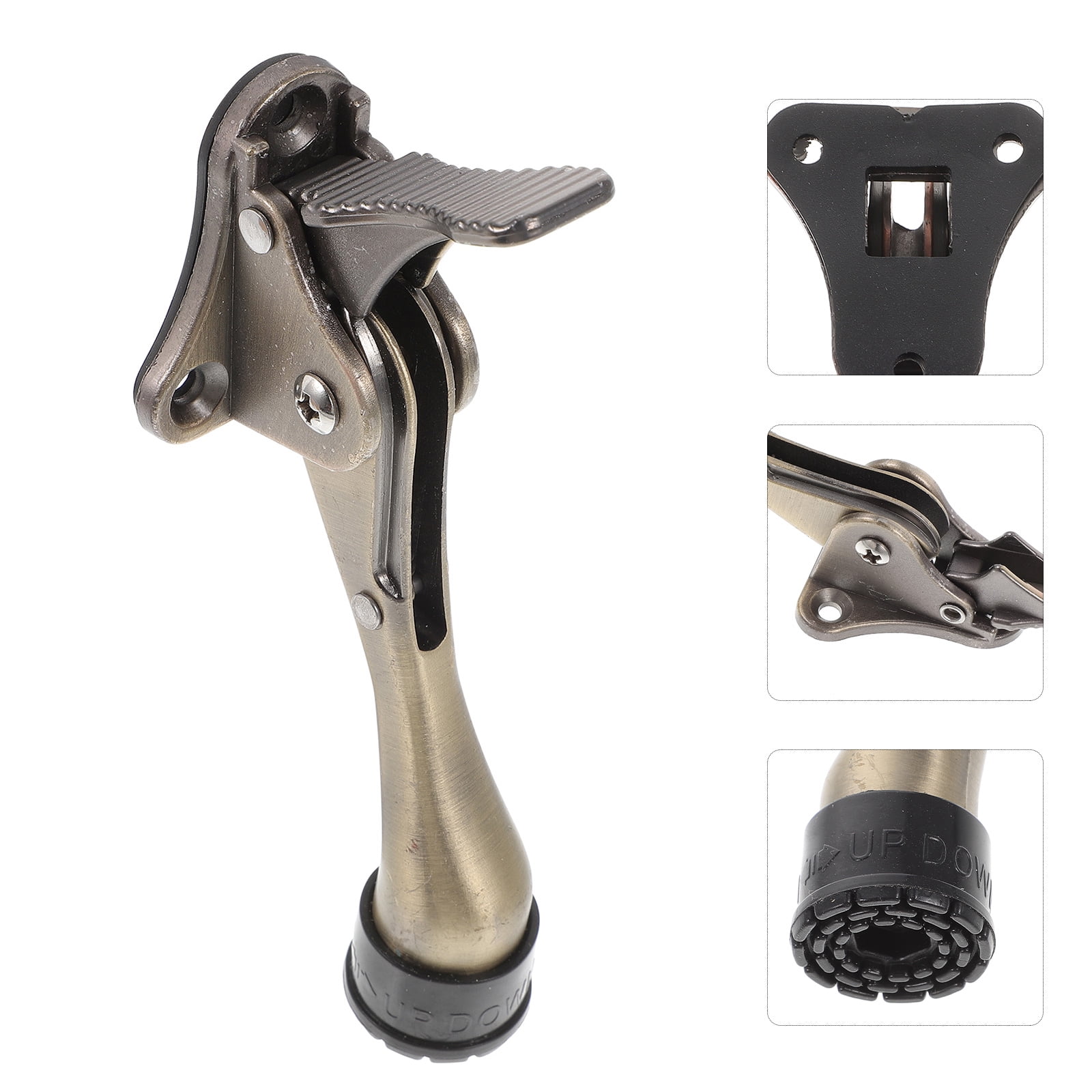 Worgeous Heavy Duty Zinc Alloy Coffee Color Door Stopper for Home ...