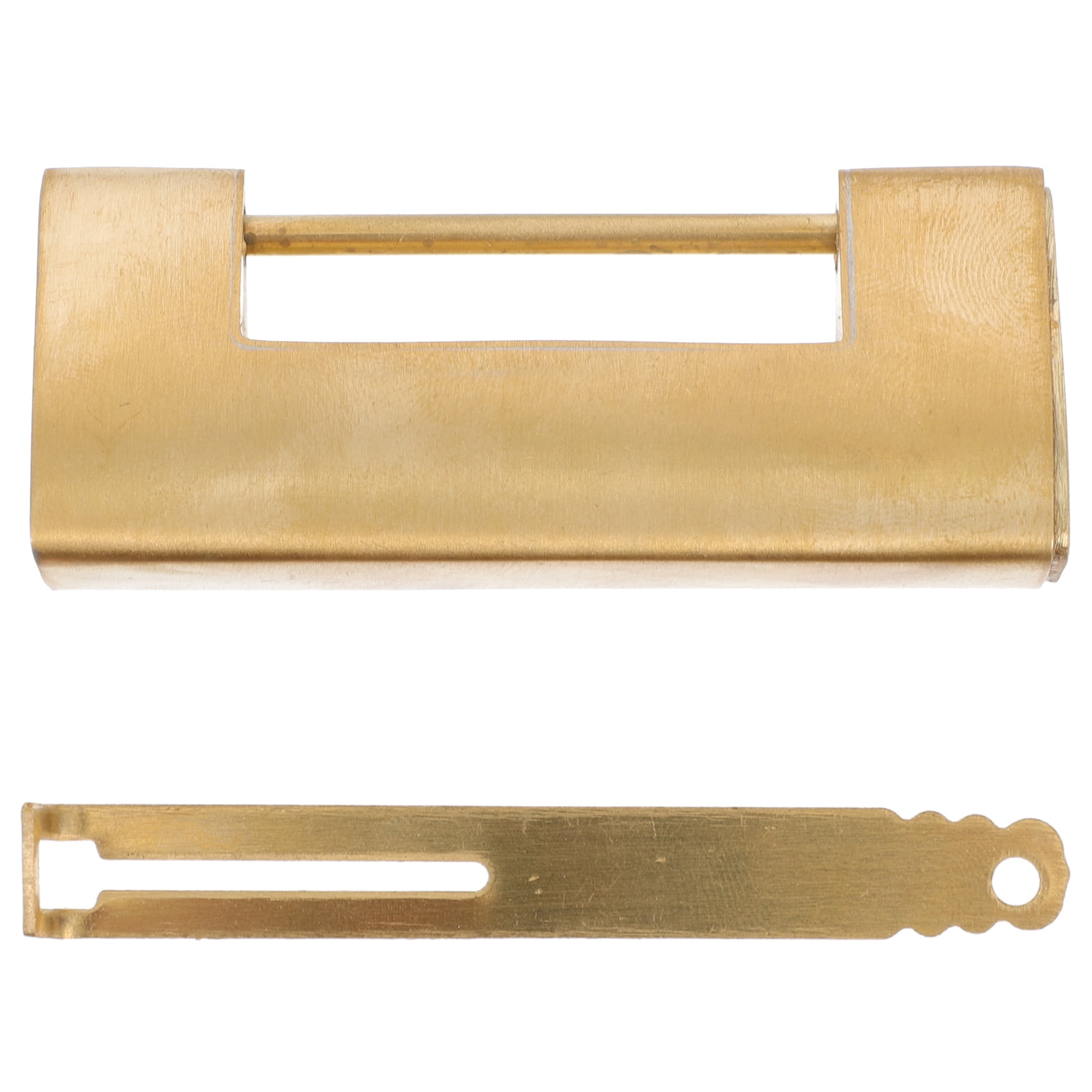 COMPUKAS Golden Copper Padlock Antique Chinese Style Jewelry Box Lock 1 ...