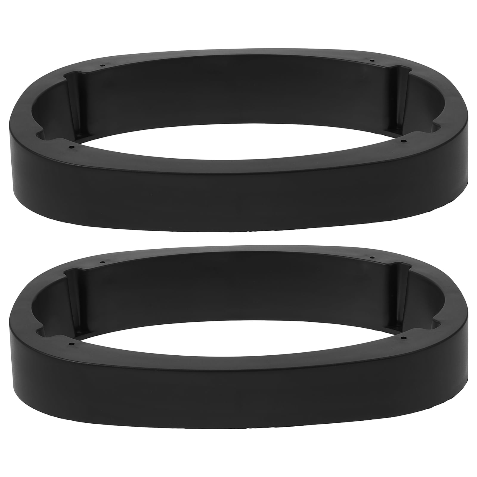 Worgeous Speaker Adapter Rings for Car Plastic Spacer Black 2Pcs for ...