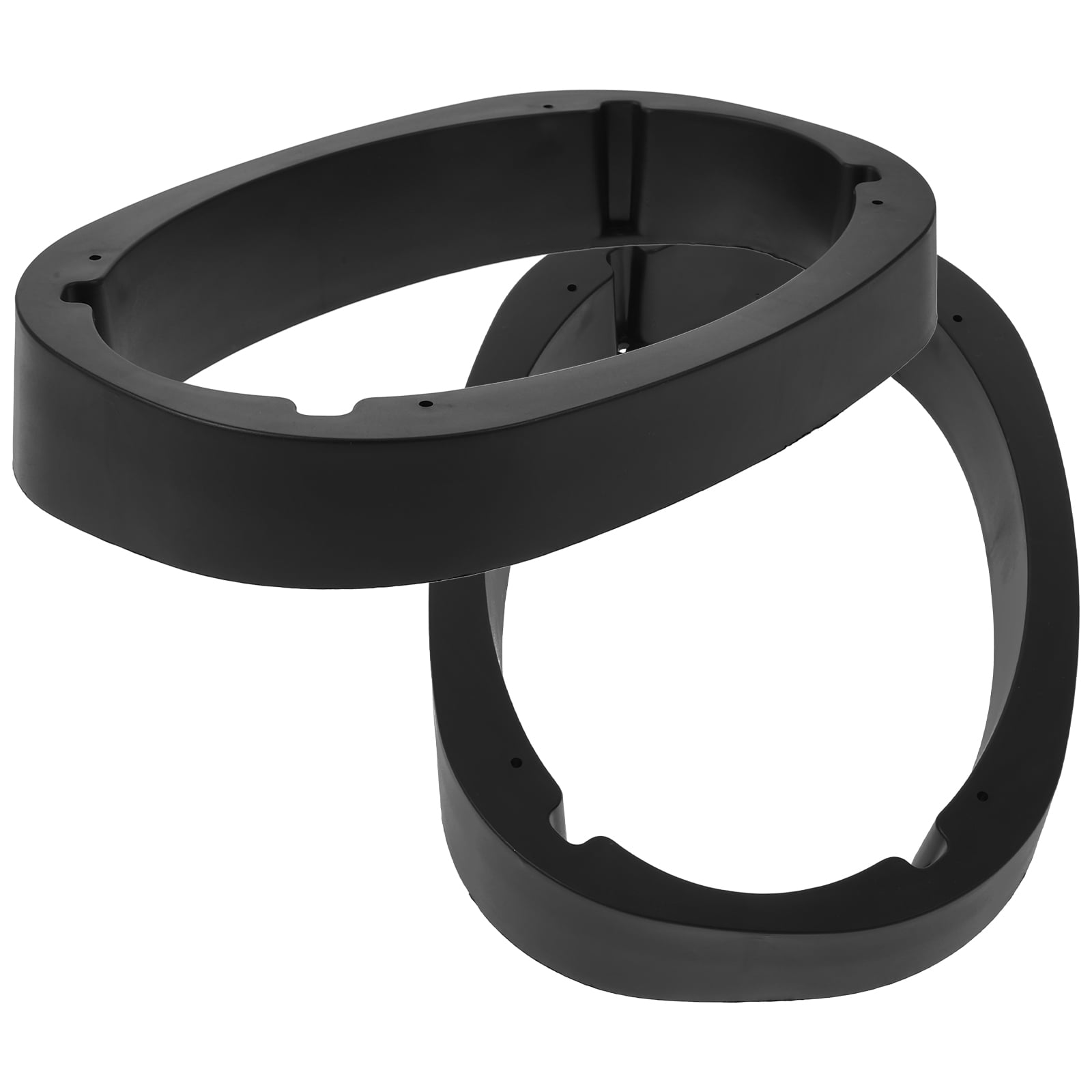 RENACLIPY Car Speaker Mounting Plastic Adapter Black 2Pcs for Beveled ...