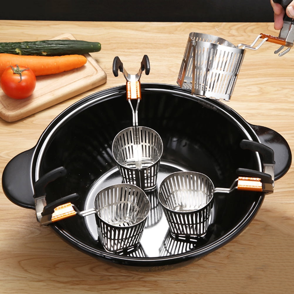 Worgeous Hot-pot Separation Colander Mesh Net Hot-pot Colander Hot-pot ...