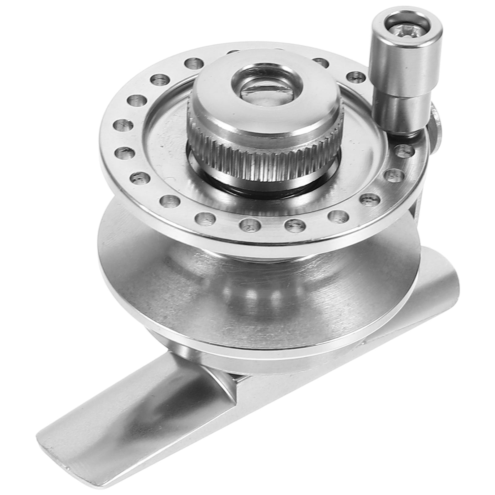 Worgeous Ice Fishing Wheel Aluminum Alloy Fly Fishing Reel Ice Fishing ...
