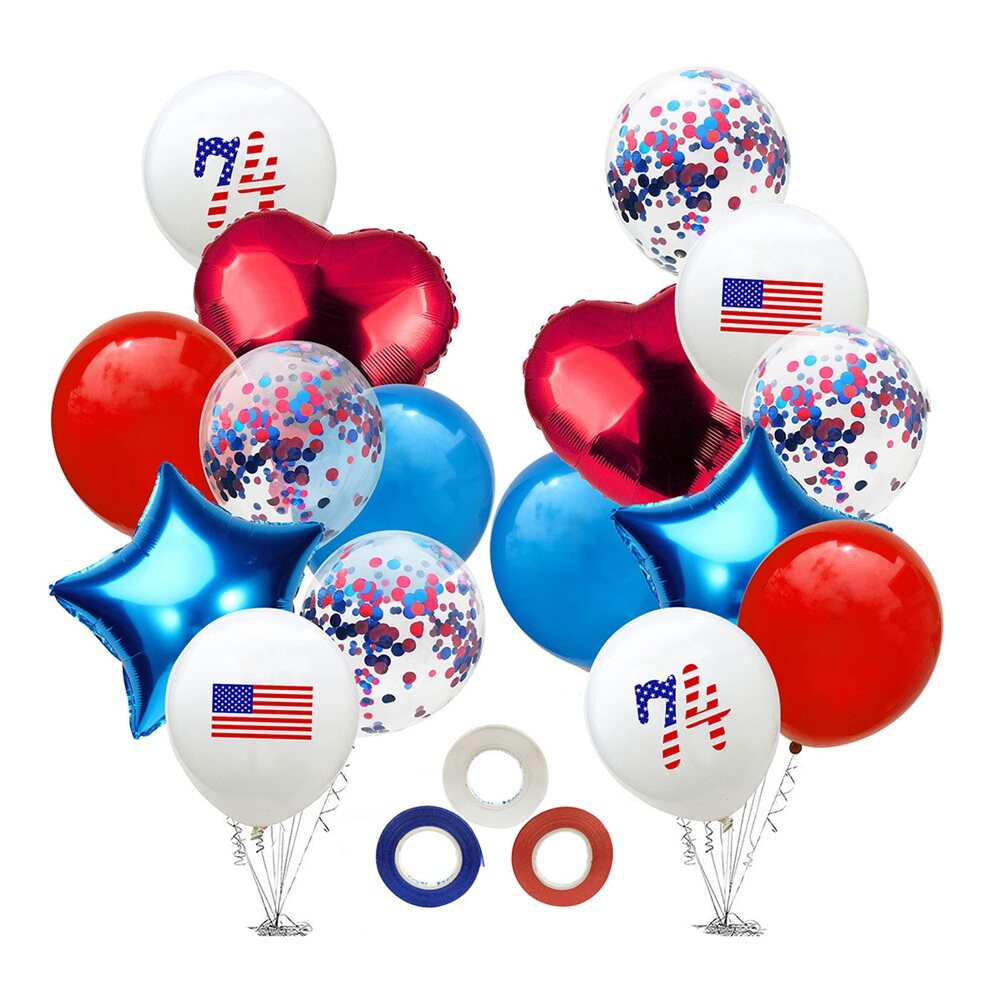 COSMOBETTY Festive Balloons Assorted Color Latex 1 Set Baby Shower ...