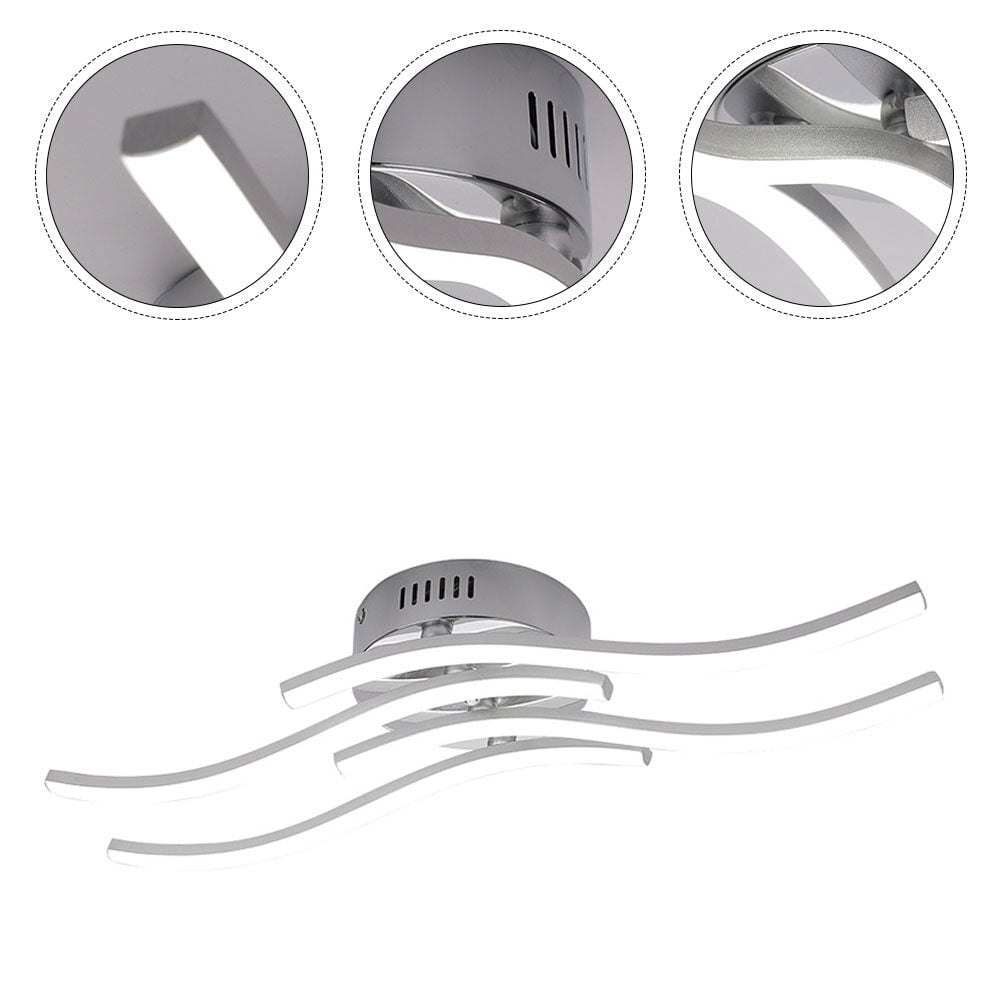 Worgeous Inflatable Ceiling Lamp Wave Chandelier Interior Decor Light ...