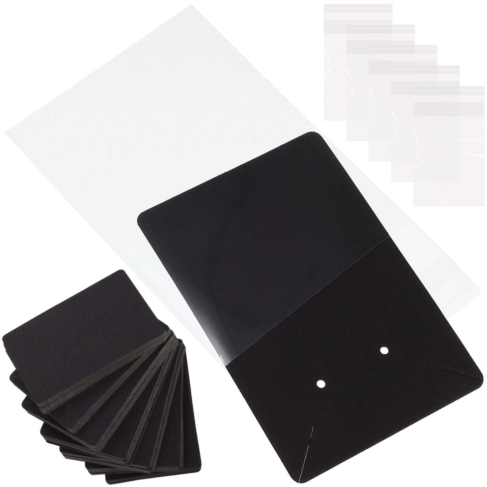 Worgeous Jewellery Display Cards Blank Labels Cellophane Bags Jewelry ...