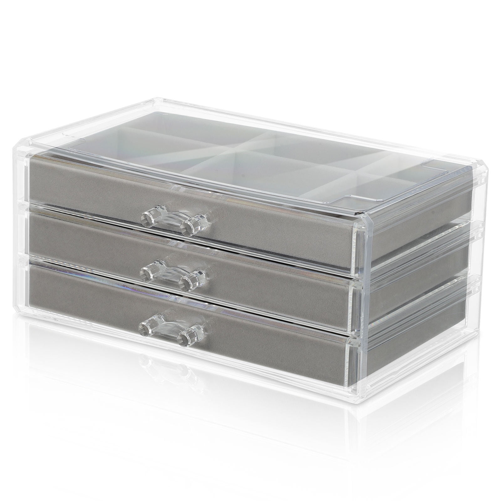 Worgeous Jewelry Box Organizer Earring Holder Organizer With Drawers ...