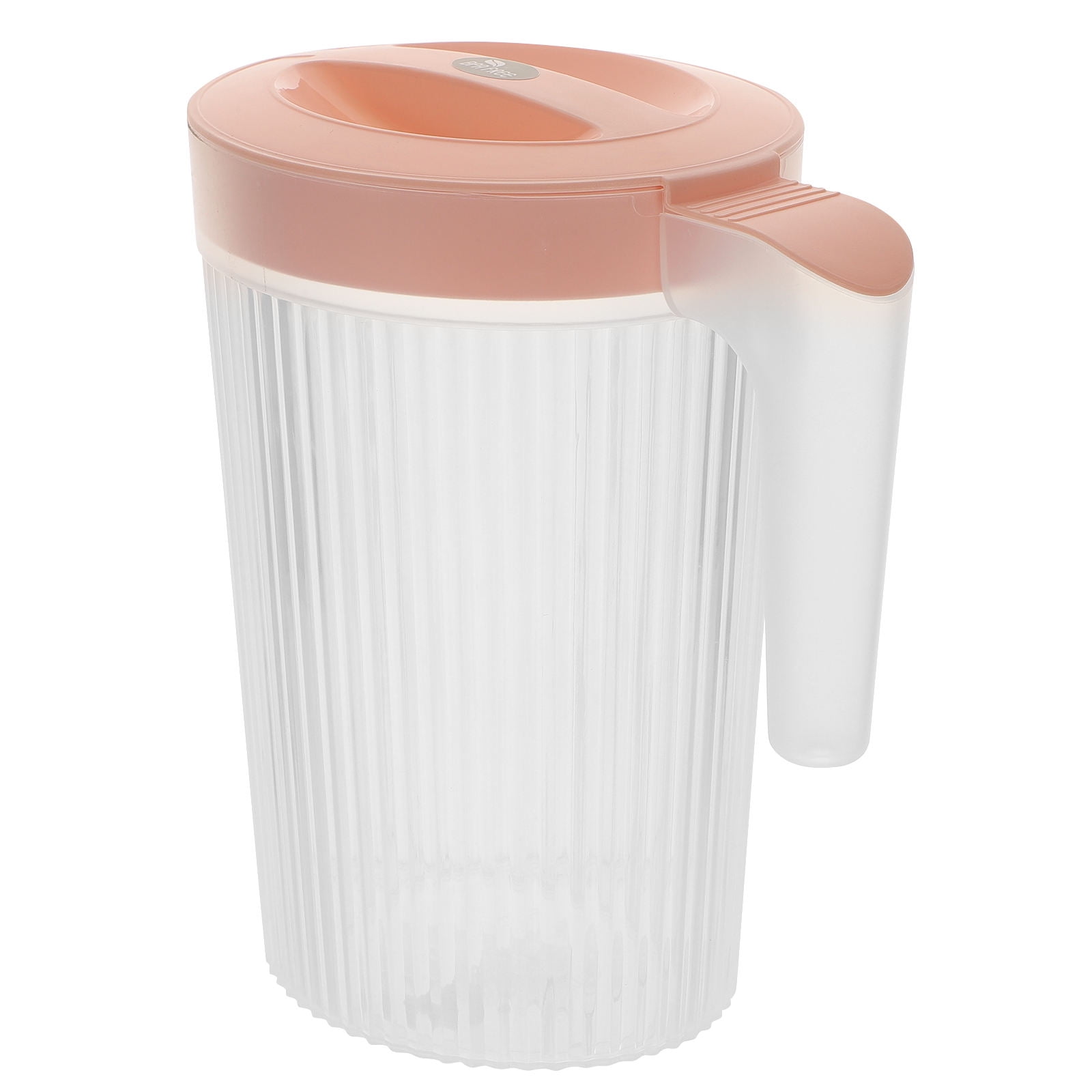 Worgeous Juice Pitcher with Lids for Fridge Plastic Lemonade Large Pink ...
