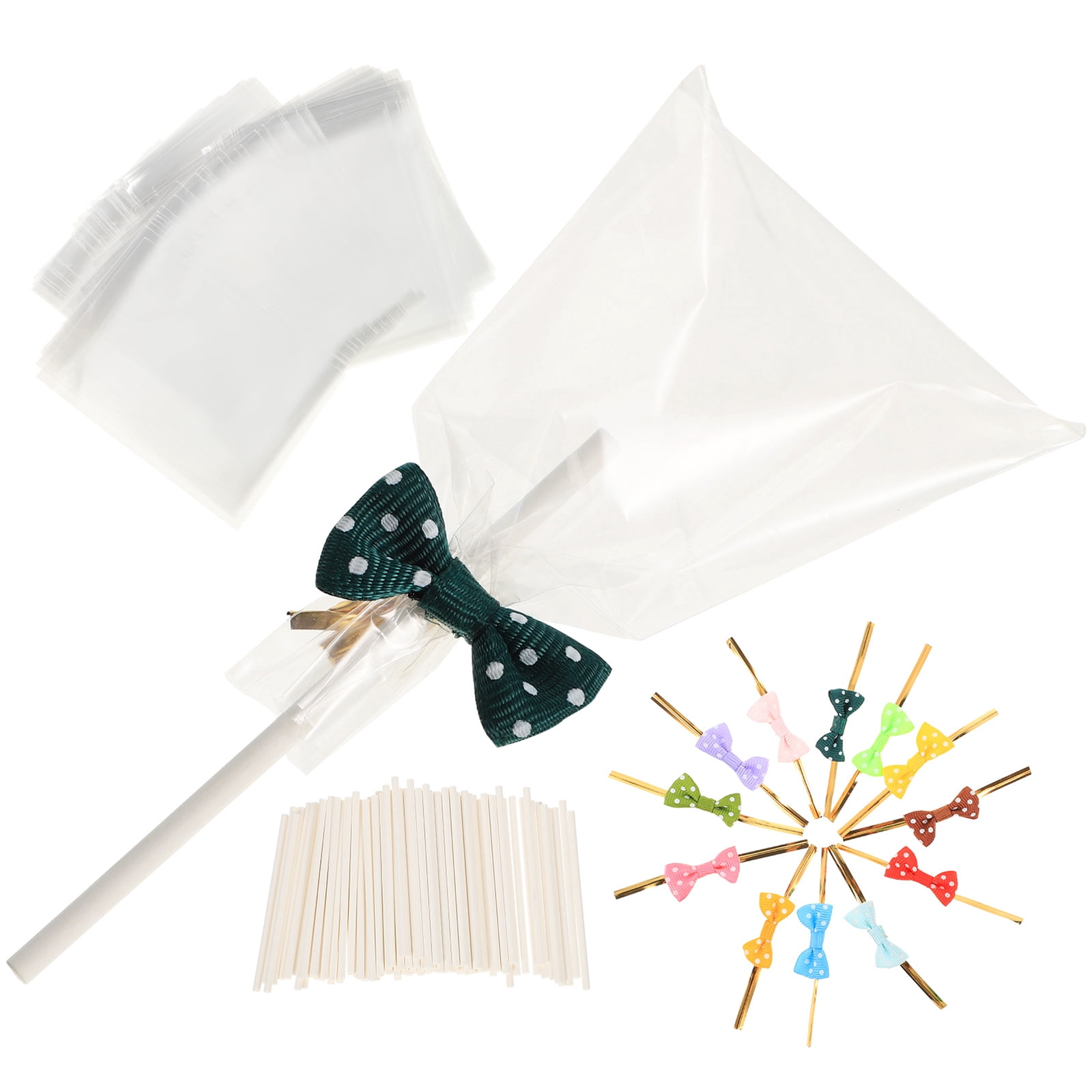 Worgeous Kids Treat Bags for Storage White Candy Pouches with Chic ...
