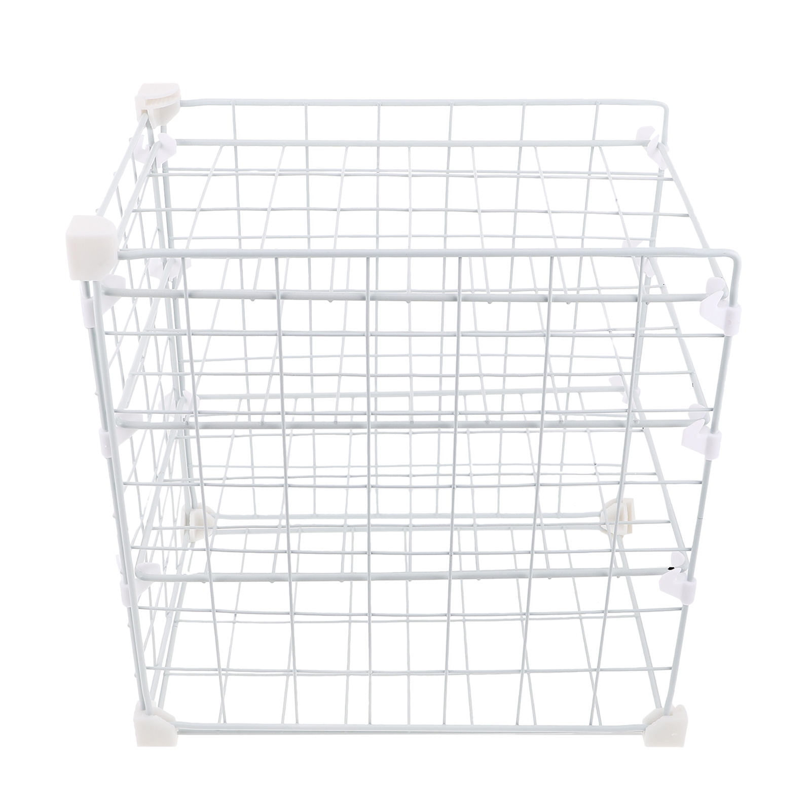 Worgeous Kitchen Cabinet Freezer Shelf Fridge Organizer 4 Tired Metal ...