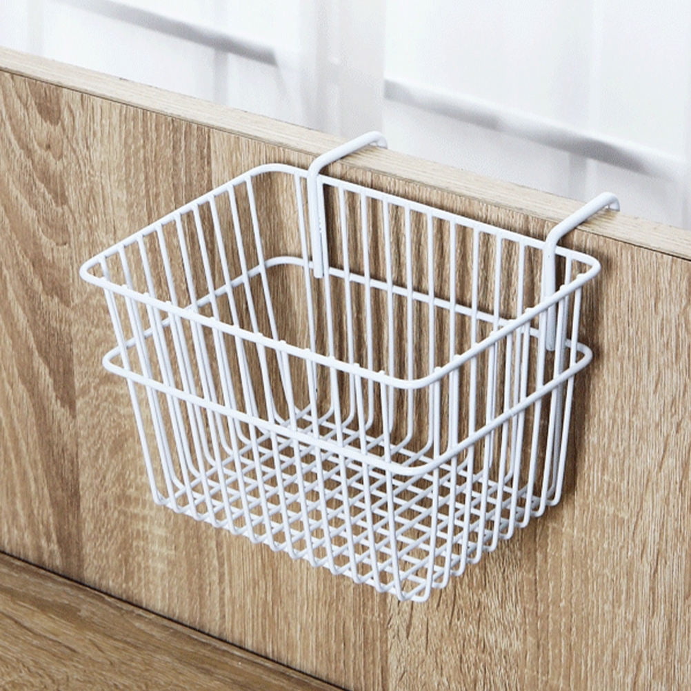 Worgeous Kitchen Hanging Wire Storage Rack, Functional White Organizer ...