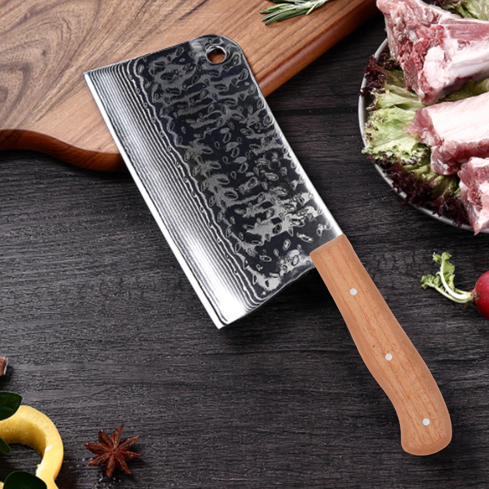 Worgeous Knife Handle Non-Slip Knife Handle Wooden Knife Handle ...