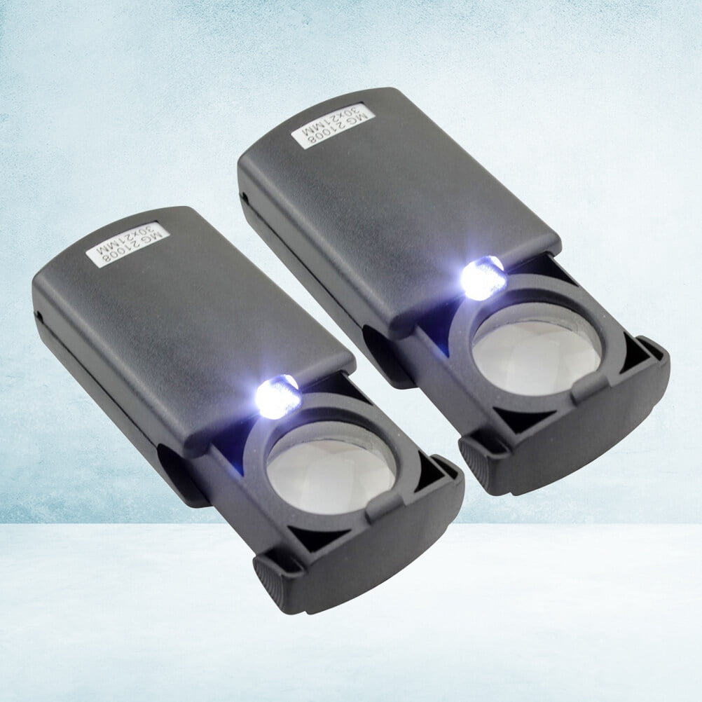 Worgeous LED Jewelry Glass with Adjustable Magnification and Builtin ...