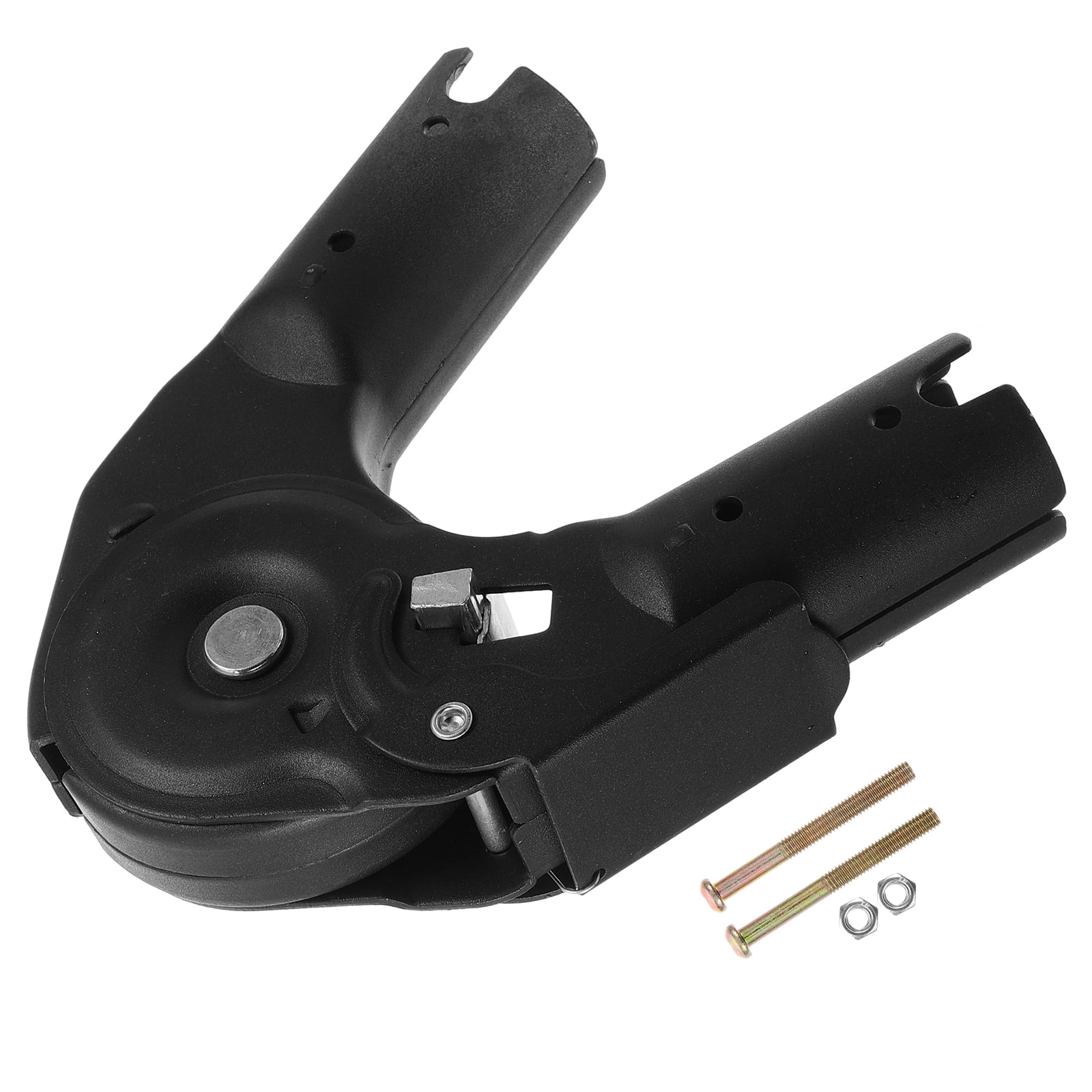 Worgeous Ladder Folding Joint Heavy Leveler Telescopic Ladders Black ...