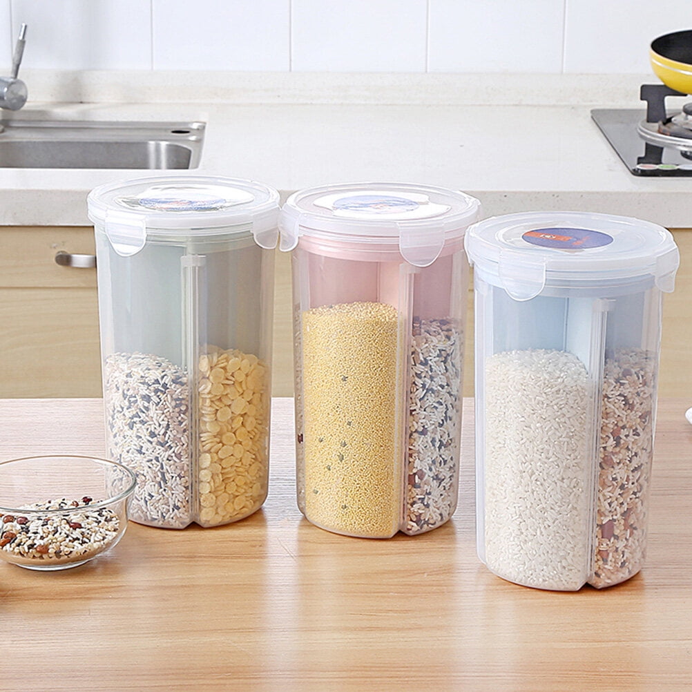 Worgeous Large Cereal Container Keeper Plastic Storage Food Storage ...
