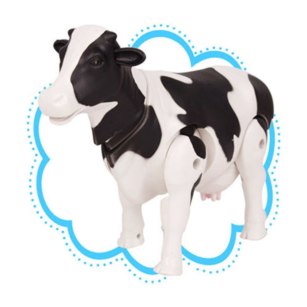 Worgeous Large Cow Figures Electric Dancing Cute Toy Textured Body ...