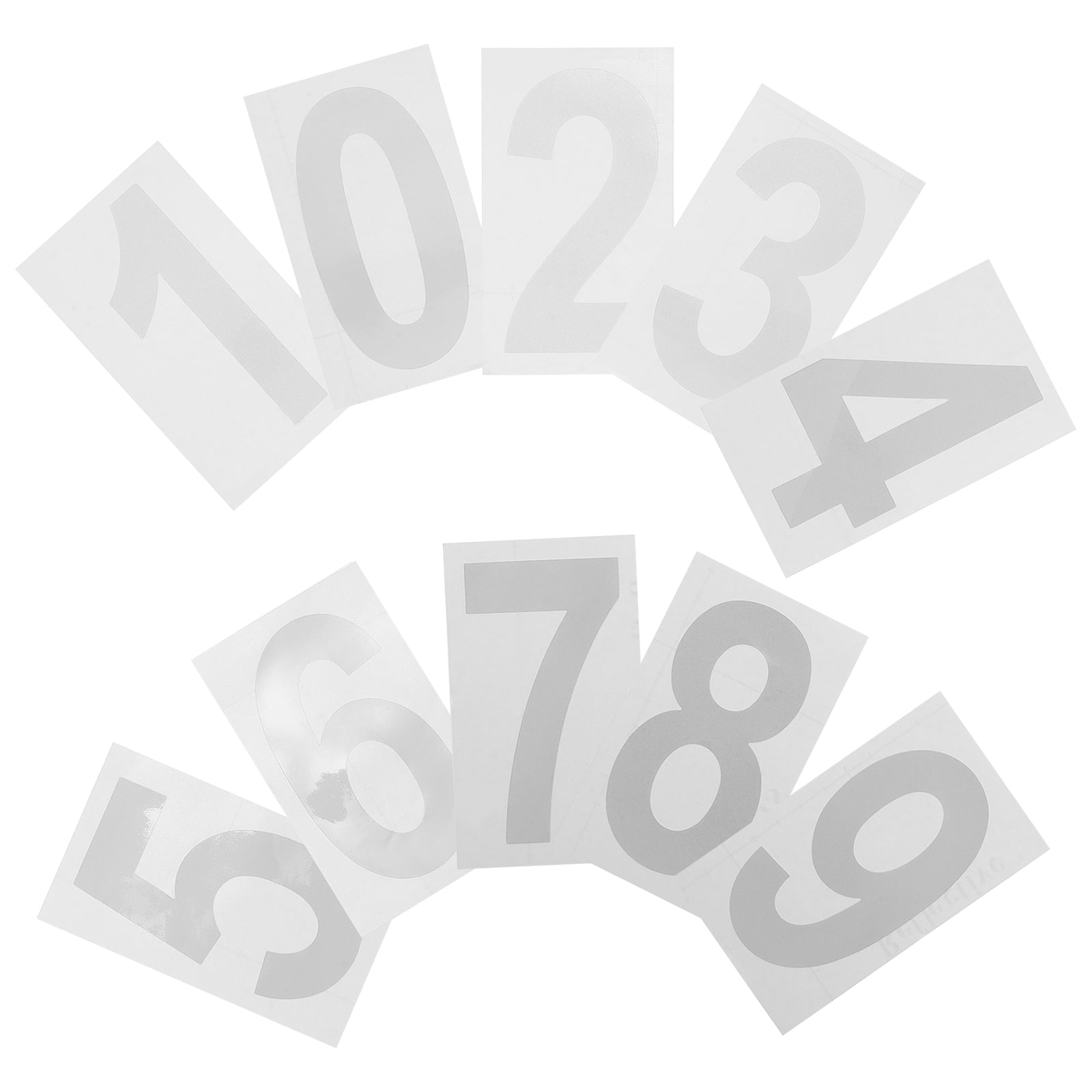 Worgeous Large Number Stickers for Mailbox Trash Can House Address ...